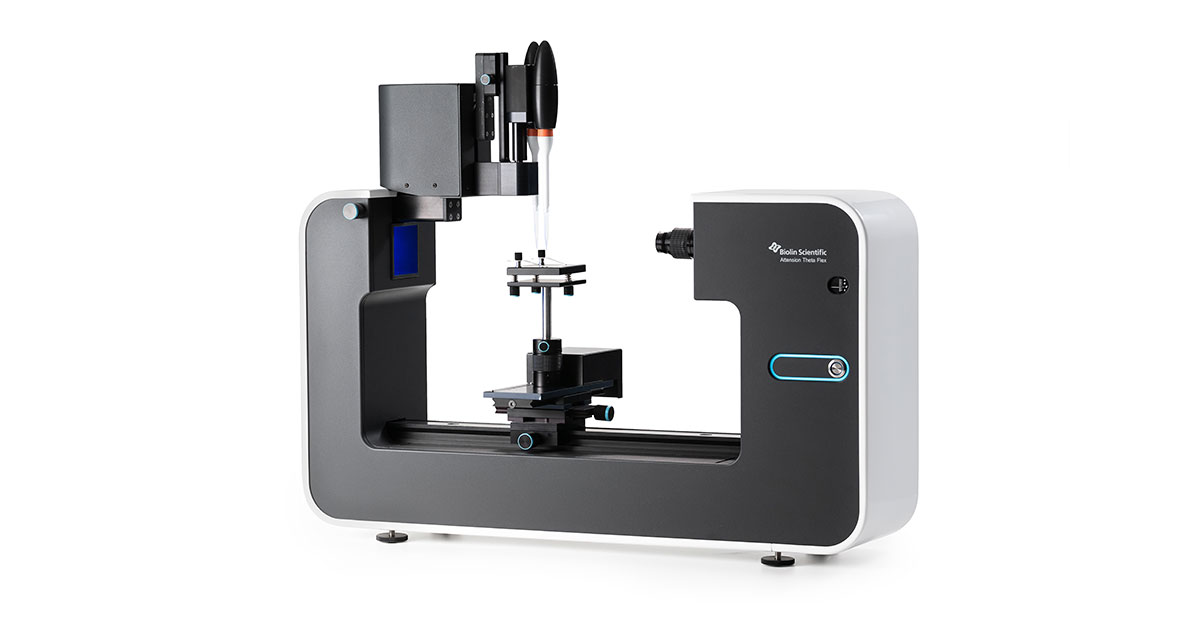 Theta Flex | Attension | Optical Tensiometers | Biolin Scientific